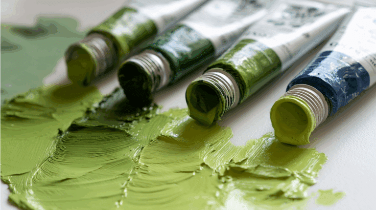 How to Make Green with Paint Mixing and Color Theory - Making Art Fun