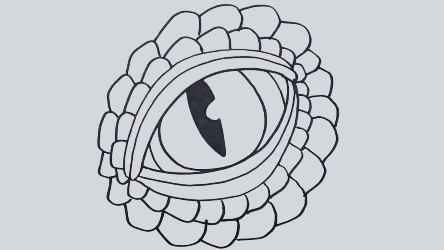 How to Draw a Stunning Dragon Eye - Making Art Fun
