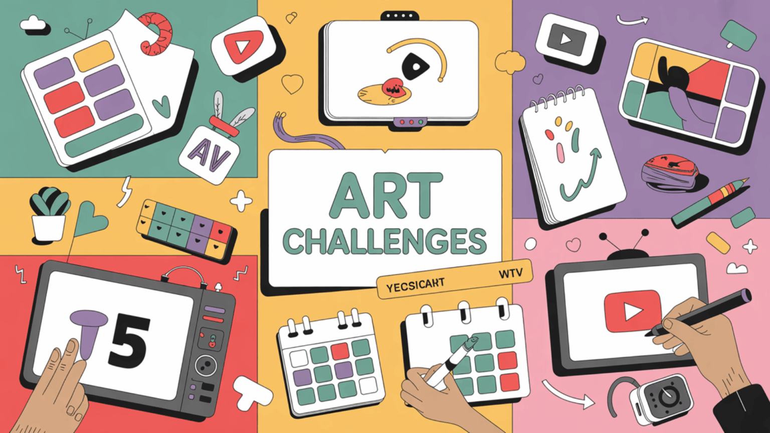 Top Art Challenges You Shouldn't Miss - Making Art Fun