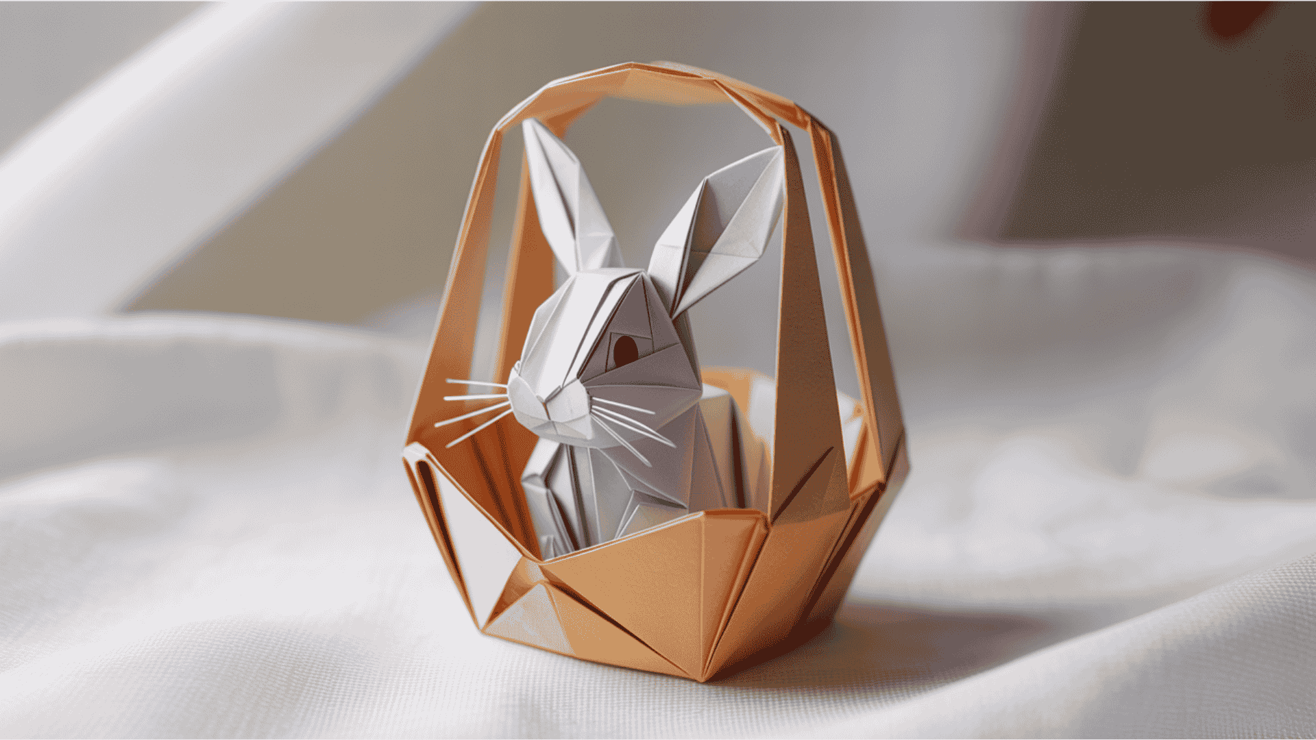 Cute Bunny Origami for Crafts and Decor - Making Art Fun