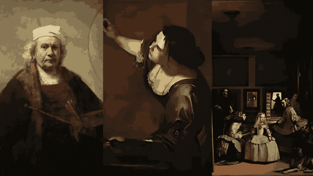 Self Portrait Art Ideas and Inspiration Through History - Making Art Fun
