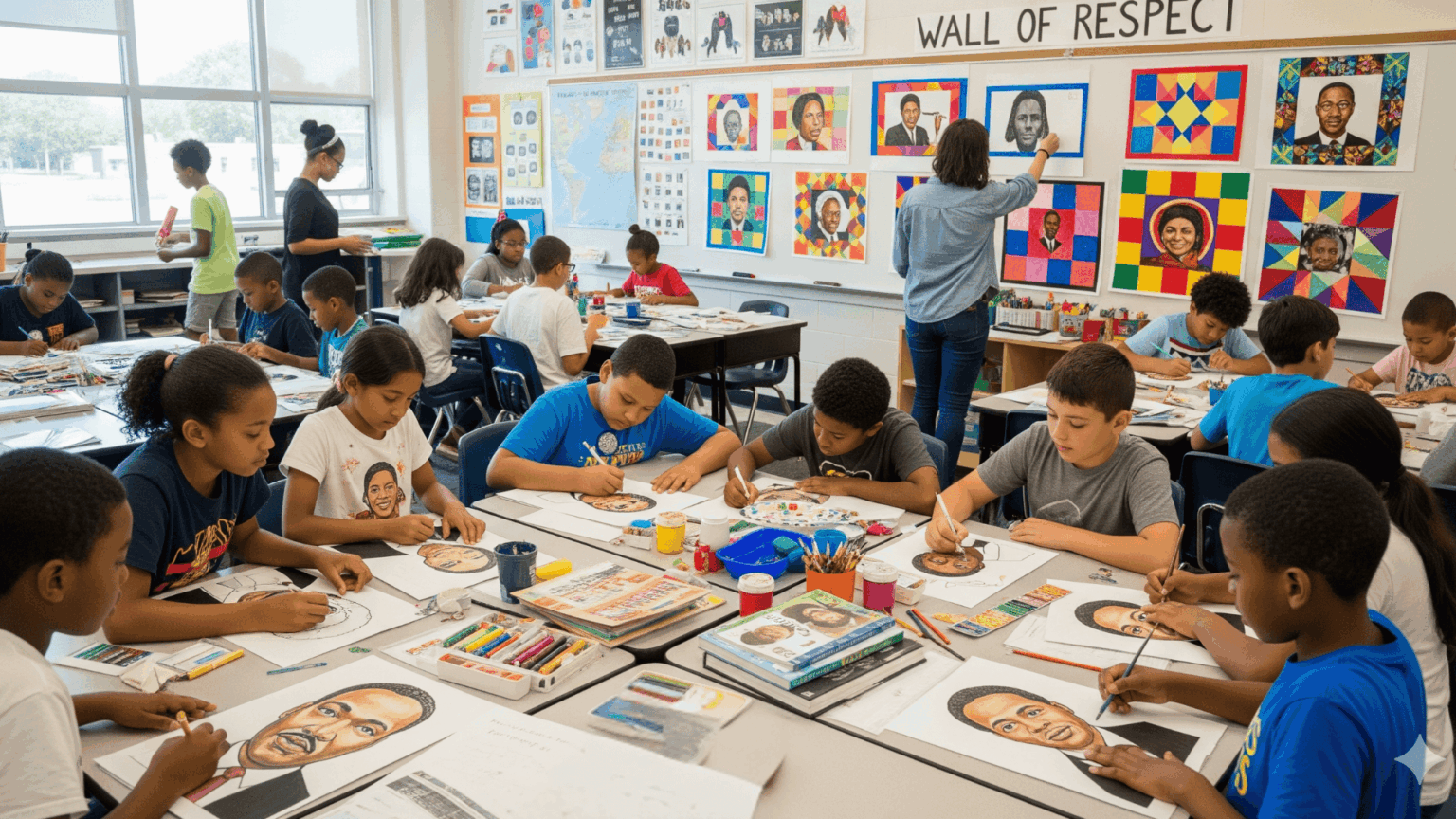 Black History Month Art Activities That Inspire - Making Art Fun