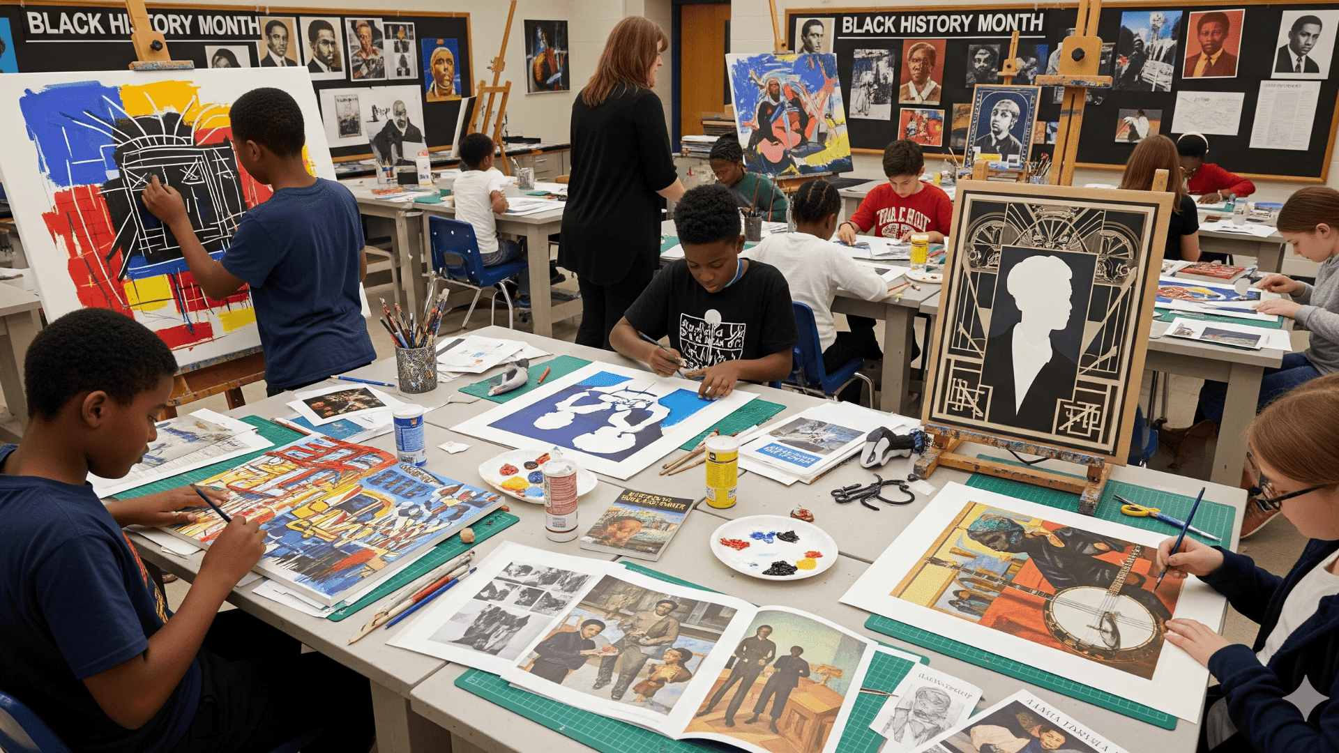 Black History Month Art Activities That Inspire - Making Art Fun