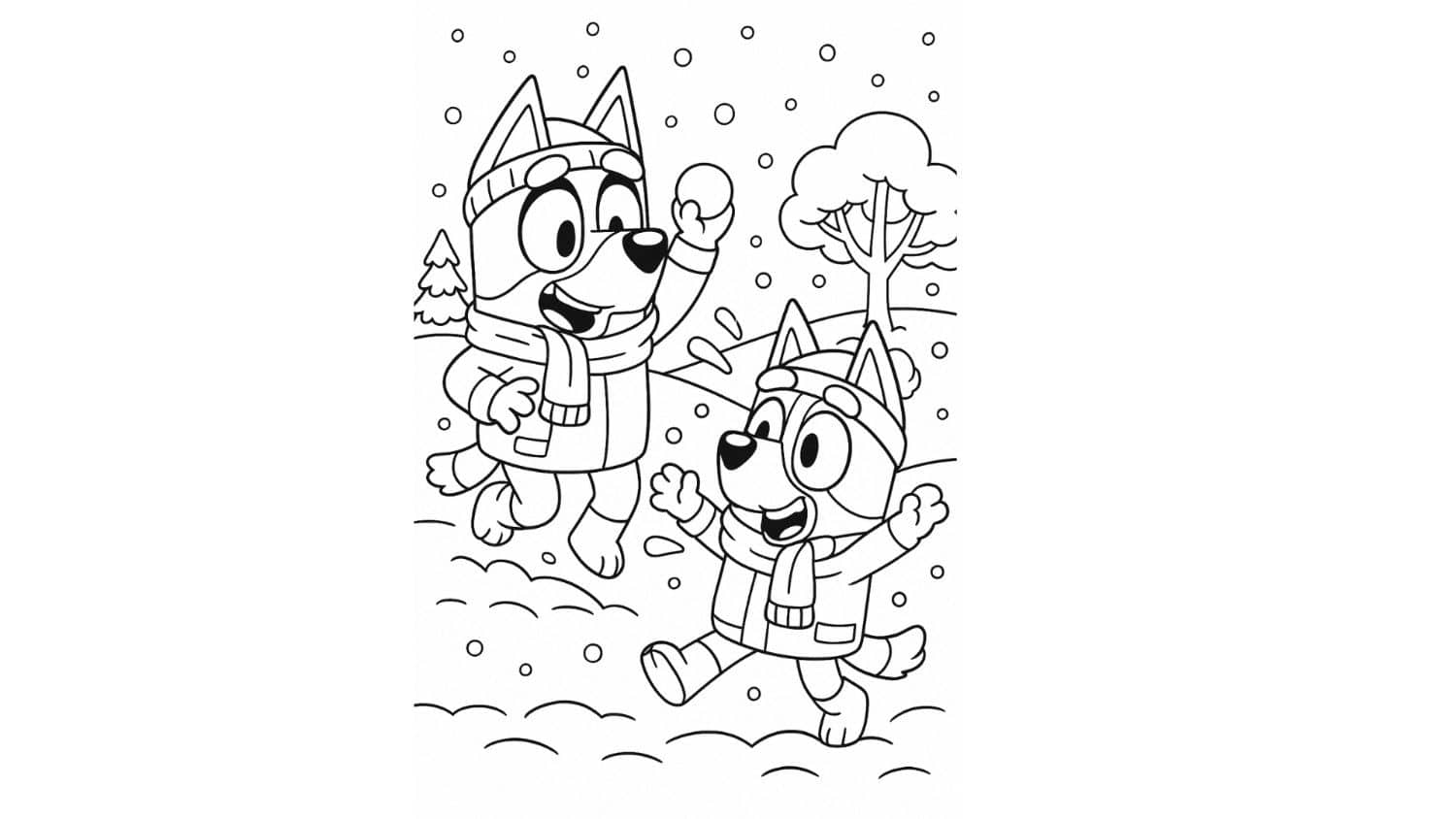 45 Bluey Family Coloring Pages for Kids of All Ages - Making Art Fun