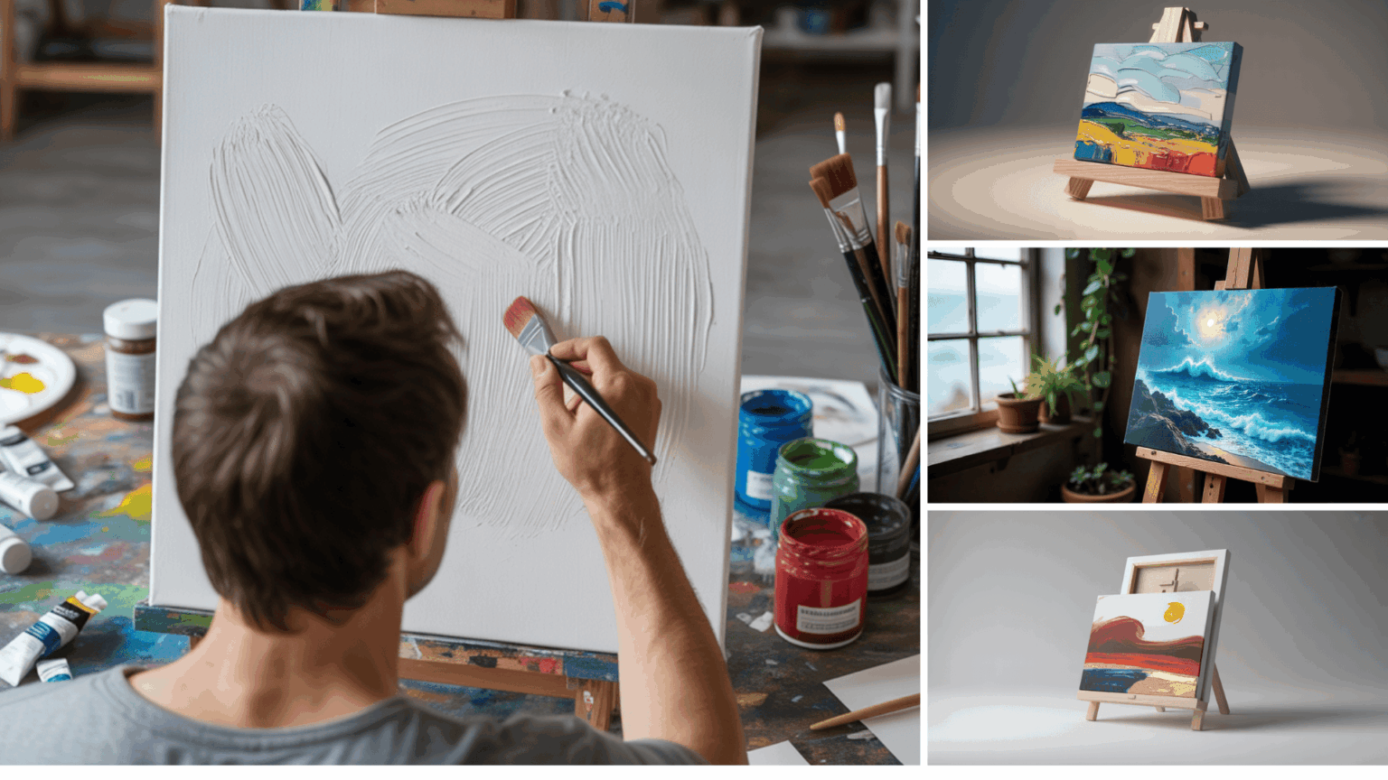 How to Create Stunning Acrylic on Canvas Art - Making Art Fun