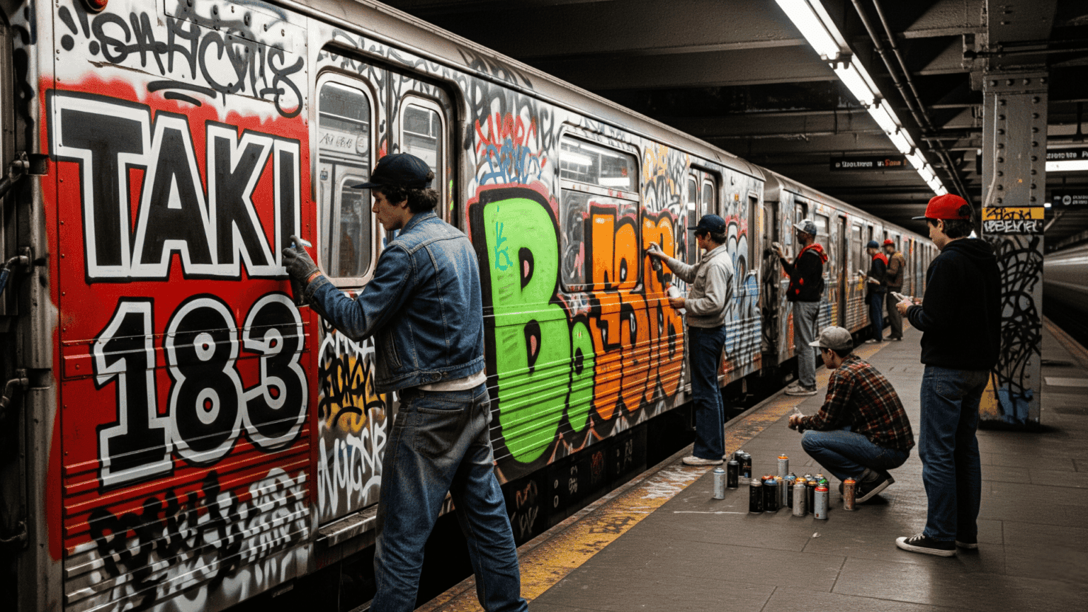History Of Graffiti : From Cave Art to Street Legends - Making Art Fun
