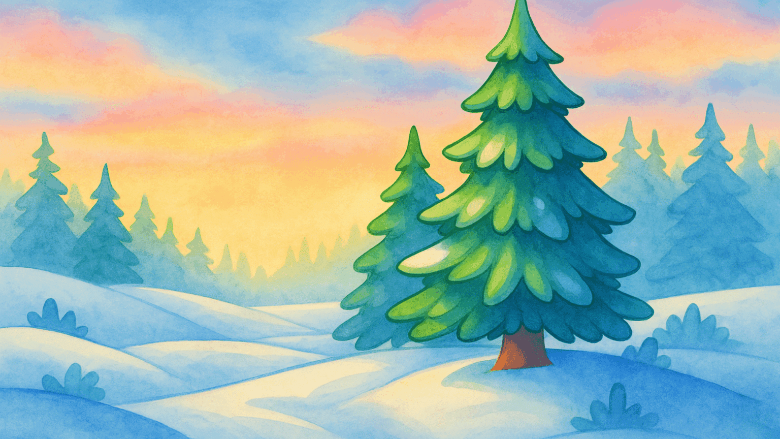 A Beginner’s Winter Tutorial on How to Paint Snow - Making Art Fun