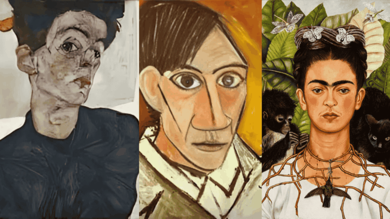 Self Portrait Art Ideas and Inspiration Through History - Making Art Fun