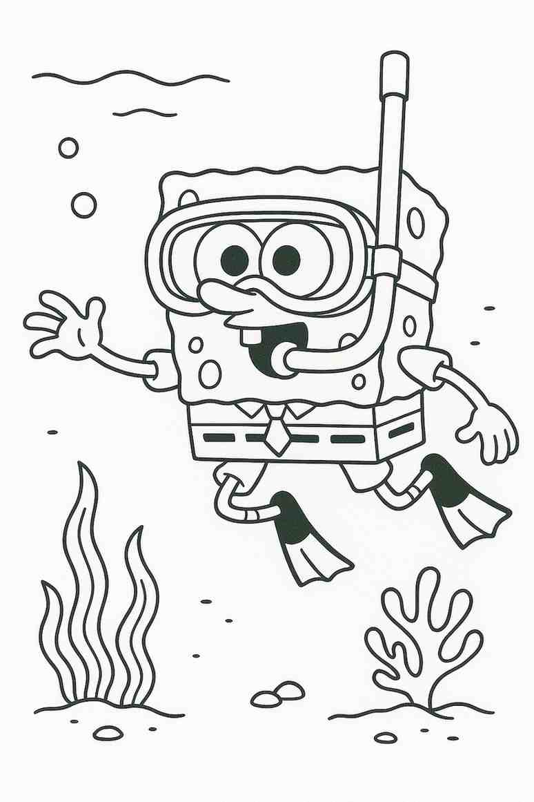 61 SpongeBob Coloring Pages for Kids & Fans - Making Art Fun