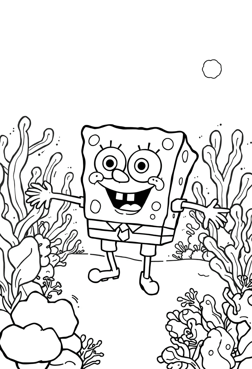 61 SpongeBob Coloring Pages for Kids & Fans - Making Art Fun
