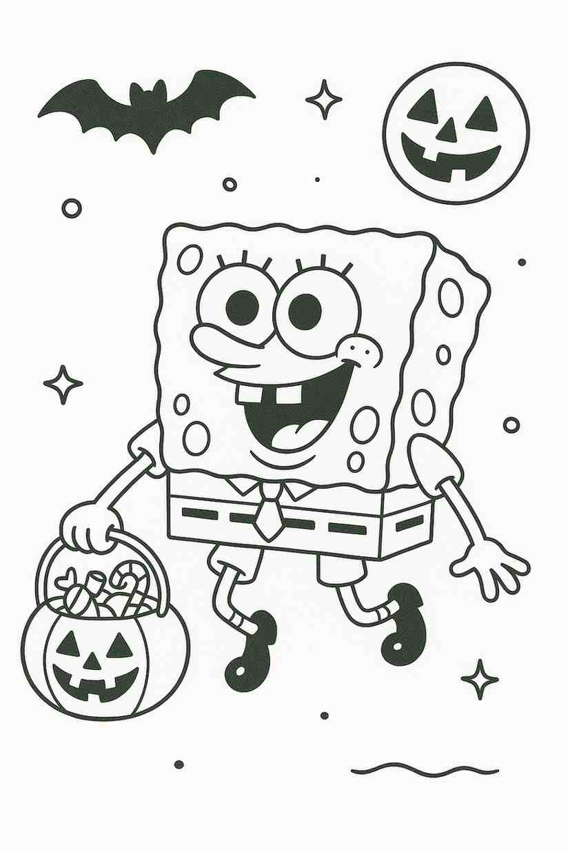 61 SpongeBob Coloring Pages for Kids & Fans - Making Art Fun