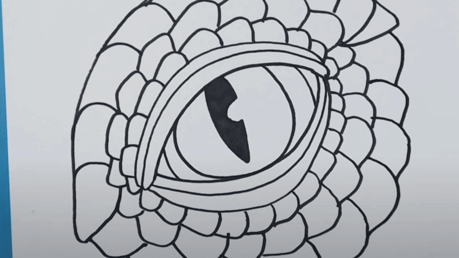 How to Draw a Stunning Dragon Eye - Making Art Fun