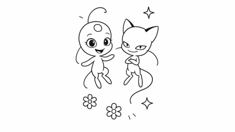 31 Free Miraculous Ladybug Coloring Pages with Printable Pdf - Making ...