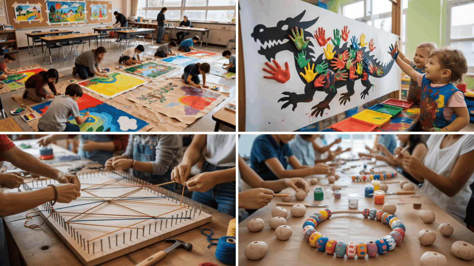 57 Collaborative Art Projects for All Ages - Making Art Fun